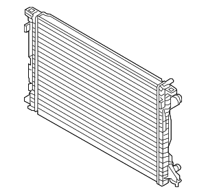 2018-2023 Audi Radiator 80A-121-251-D | Genuine Audi Parts