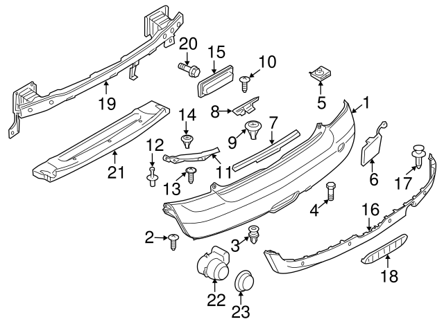 2007-2010 Mini Cooper Bumper Cover 51-12-7-128-962 | Mini Parts Direct