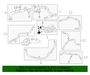 55489870 - Engine Coolant Temperature Sensor 2019-2023 GM | Chevrolet ...