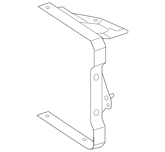 211-504-11-40 - Side Bracket 2004-2006 Mercedes-Benz | Mercedes-Benz ...