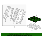 2011-2013 Chevrolet Volt Hybrid Powertrain Control Module 2 24291550 GM ...