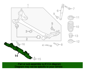 2014-2017 Hyundai Veloster Under Cover 55163-3X500 | OEM Parts Online