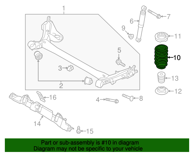 2012-2017 Hyundai Veloster Coil Spring 55330-2V200--DS | OEM Parts Online
