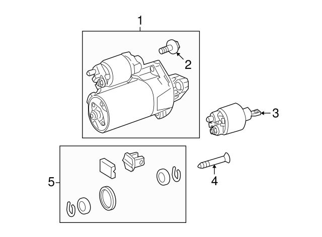 002-152-27-10 - Starter Solenoid 2011-2021 Mercedes-Benz | Mercedes ...