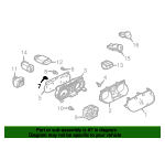 MR444536 - Bulb & Socket 2003-2006 Mitsubishi Outlander | Mitsubishi ...