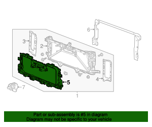 2014-2019 Chevrolet Shutter 85632899 GM | GMPartsDirect.com