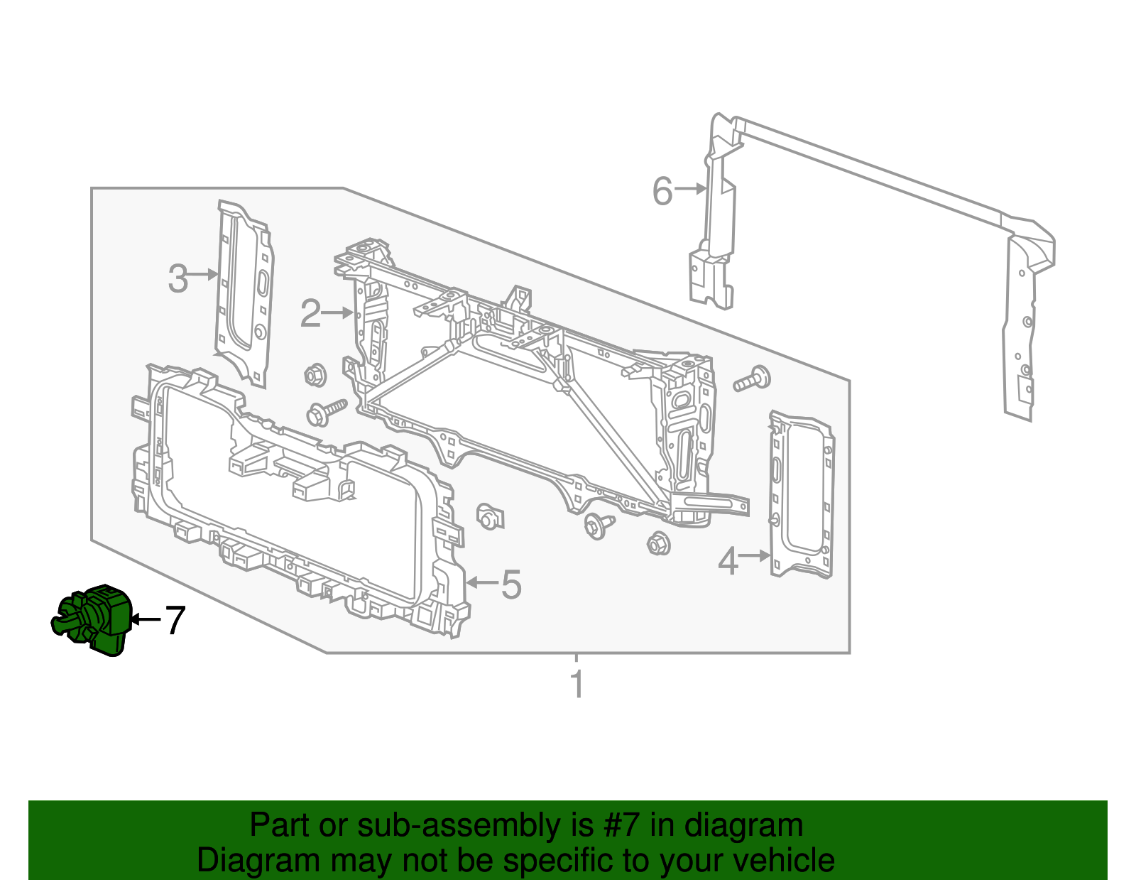 2001-2019 GM Ambient Air Temperature Sensor 15826773 GM | GMPartsDirect.com