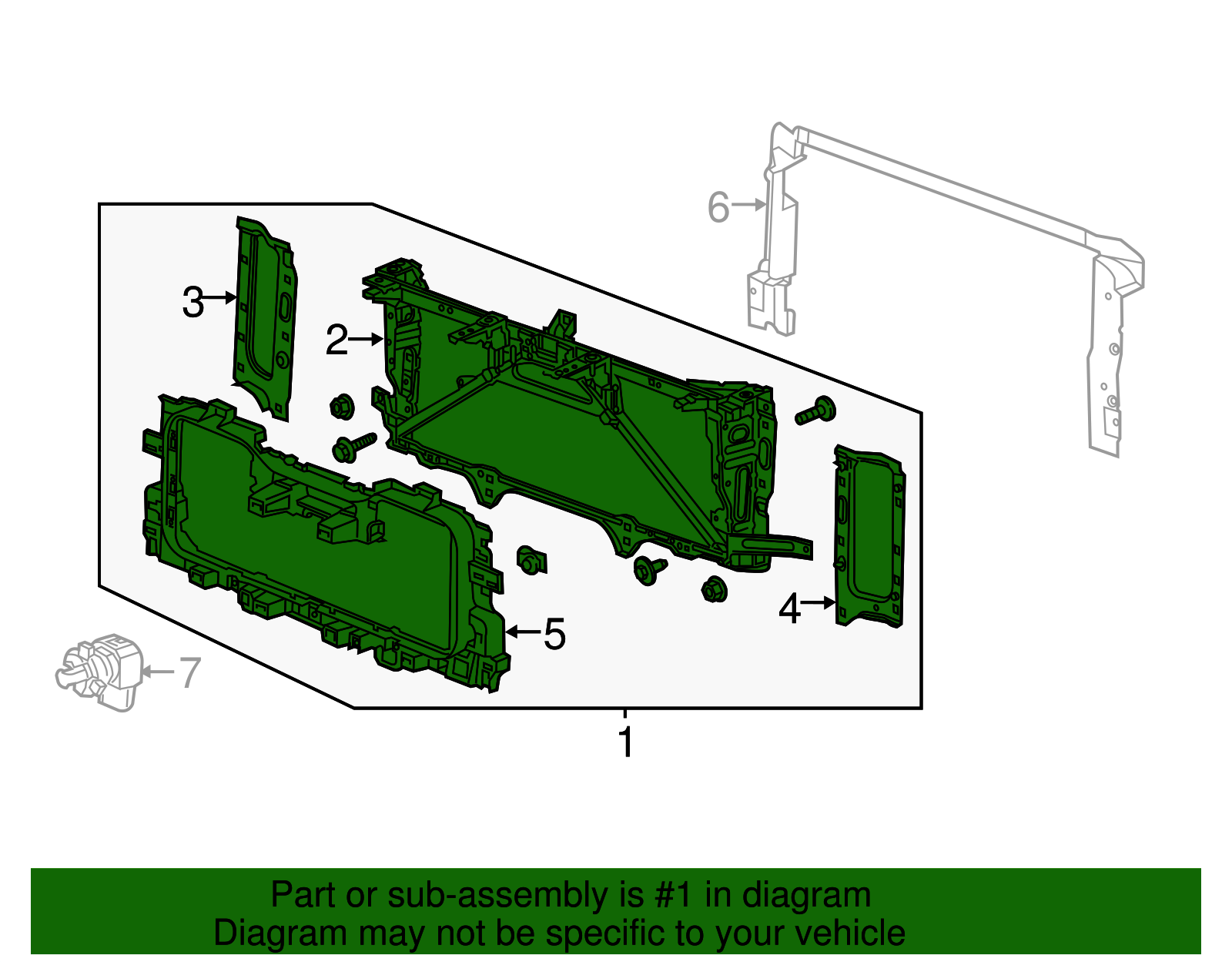2014-2019 Chevrolet Panel Assembly 85632904 GM | GMPartsDirect.com