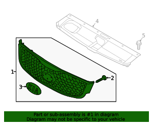 86380-C6510 - Grille 2019-2020 Kia Sorento | Kia.Parts Store