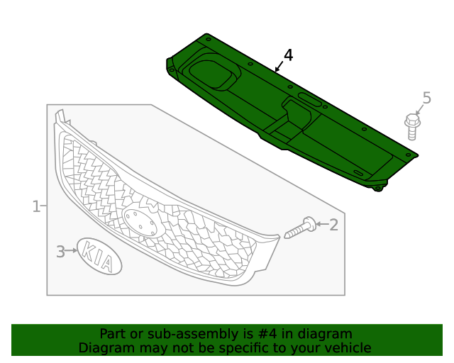 86360-C6000 - Top Panel 2016-2020 Kia Sorento | Kia.Parts Store