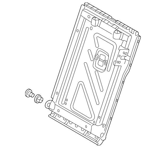 2021-2023 Volkswagen ID.4 Seat Back Frame 11A-885-501-CA9 | OEM Parts ...