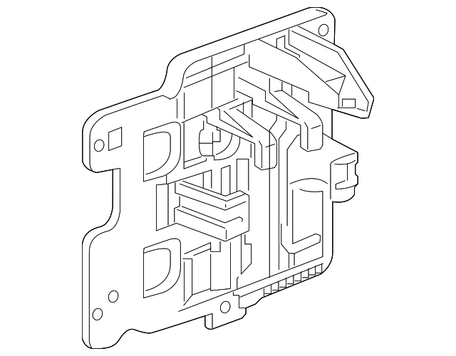 2019-2022 Chevrolet Communication Interface Module Bracket 84129868 ...