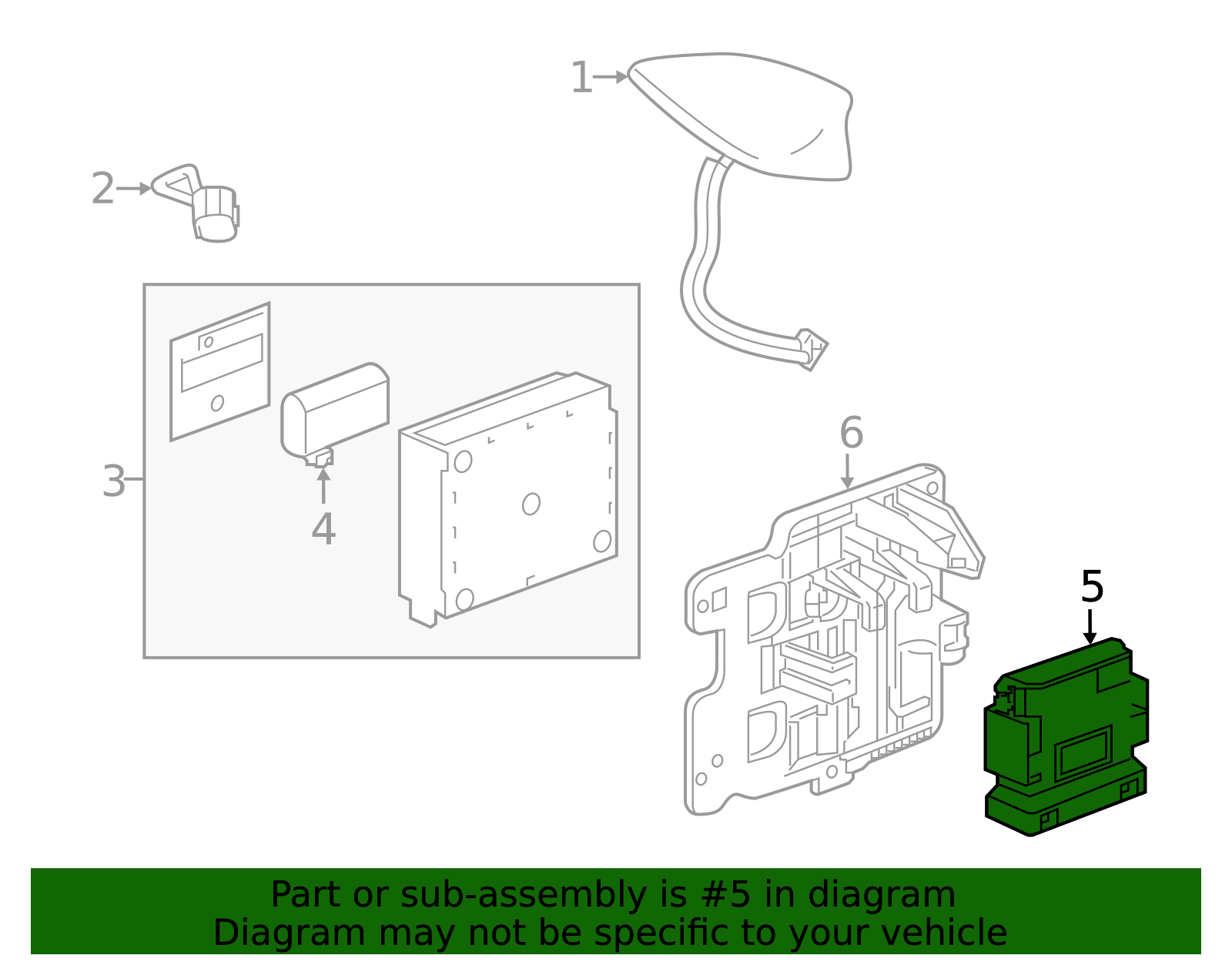 OEM GM Serial Data Gateway Module For 2022-2025 GM - Part No. 13542838 ...