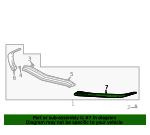 2020-2023 Chevrolet Corvette Side Spoiler 84661550 GM | GMPartsDirect.com