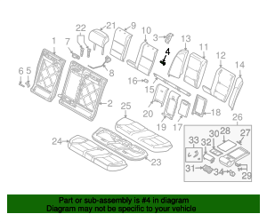 Genuine BMW 52-20-7-135-816 | Center Bracket Bushing | FREE Shipping on ...