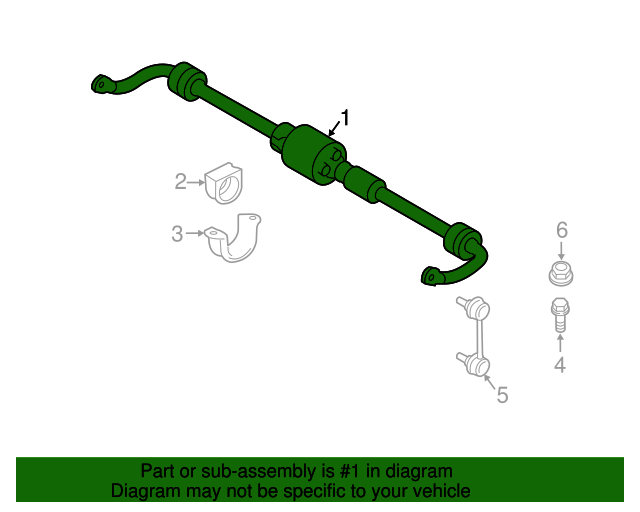 37126775206 - 2011-2019 BMW Stabilizer Bar (37-12-6-775-206) | BMW of ...