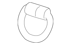 2014-2019 Chevrolet Corvette Tie Down Hook 22958883 | GMPartsDirect.com