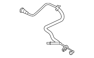 Ford GG9Z-9D289-F - Hose Assembly - 2014-2016 Ford Fusion | OEM Ford Part