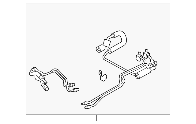 Tube Assembly P1MZ-7R081-A | OEM Ford Parts