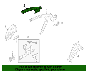 Genuine BMW 41-21-7-294-957 | Upper Reinforced | FREE Shipping on Most ...
