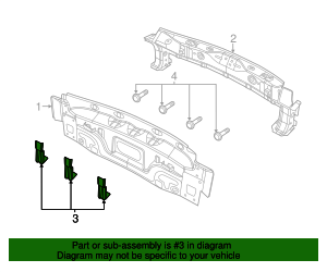 2012-2019 Volkswagen Beetle Rear Body Panel Bracket 5C5-813-745 ...
