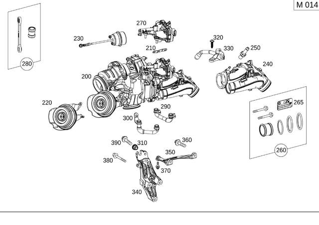 2016-2021 Mercedes-Benz Coolant Line 654-203-67-01 | Mercedes-Benz Parts