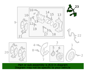 2019-2022 Genesis G70 ABS Sensor 59830-J5000 | OEM Parts Online