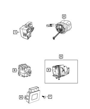 68270554AA - Anti-Lock Brake Control Unit 2016 Jeep Cherokee | Mopar ...