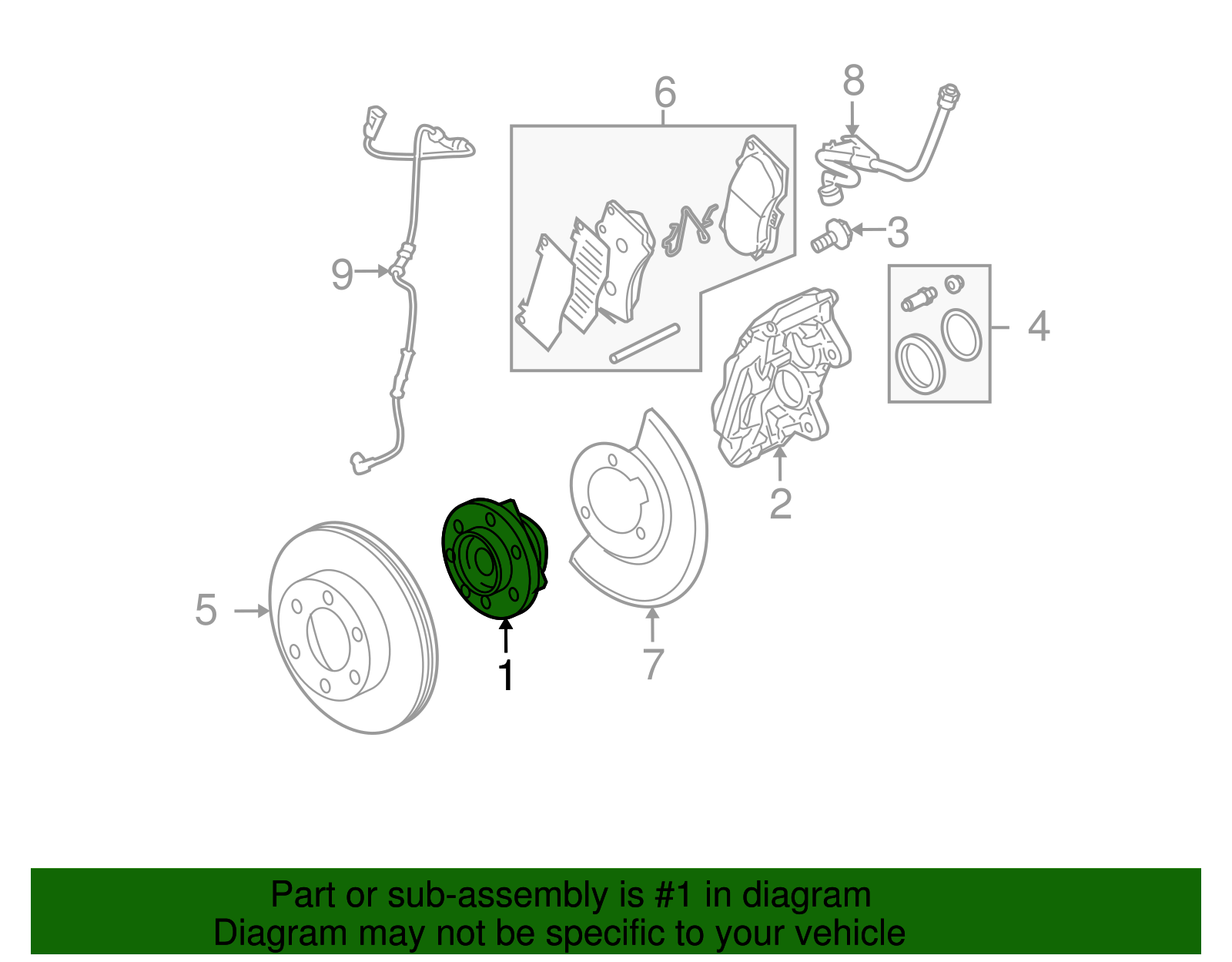 Buy Genuine GM Auto Parts - Bearing (Part # 15874836) | GM Parts Store