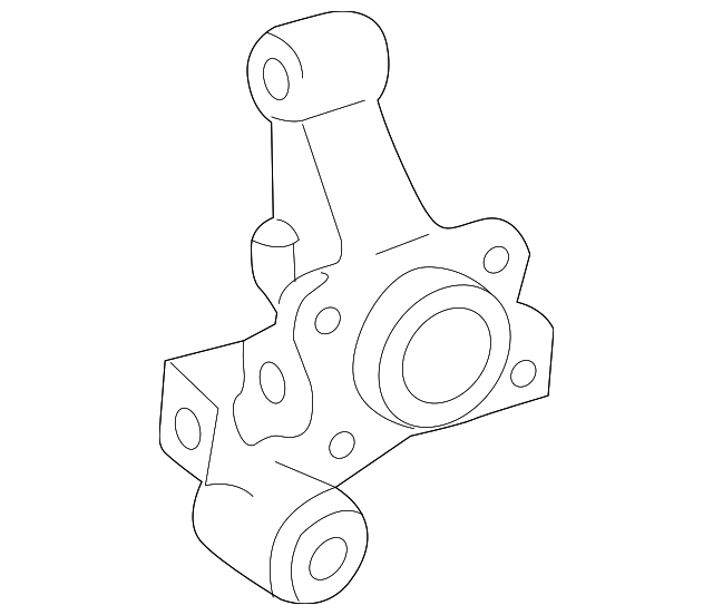 42304-48031 - Knuckle - 2004-2009 Lexus | My L Parts