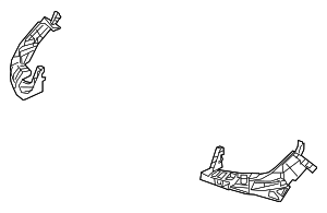 292-620-01-00 - Headlamp Bracket For 2016-2019 Mercedes-Benz | Mercedes ...