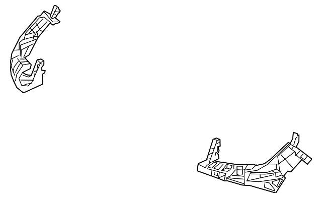 292-620-01-00 - Headlamp Bracket For 2016-2019 Mercedes-Benz | Mercedes ...