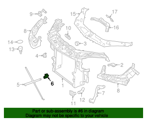 292-620-08-00 - Center Brace Bracket 2016-2019 Mercedes-Benz | Mercedes ...