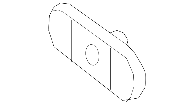 166-505-01-88 - Center Cover 2016-2019 Mercedes-Benz | Mercedes-Benz ...