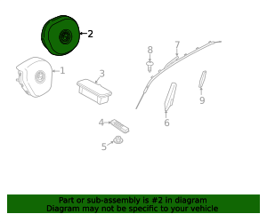 Genuine BMW 32-30-8-097-290 | Driver Inflator Module | FREE Shipping on ...
