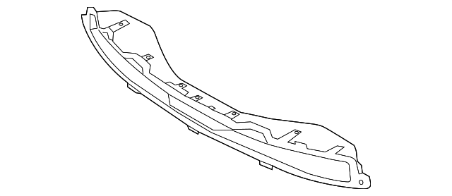 2017-2018 Hyundai Santa Fe Sport Impact Bar 86631-4Z500 | OEM Parts Online