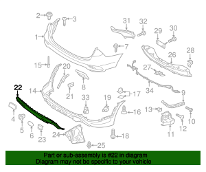2017-2018 Hyundai Santa Fe Sport Skid Plate 86665-4Z510 | OEM Parts Online