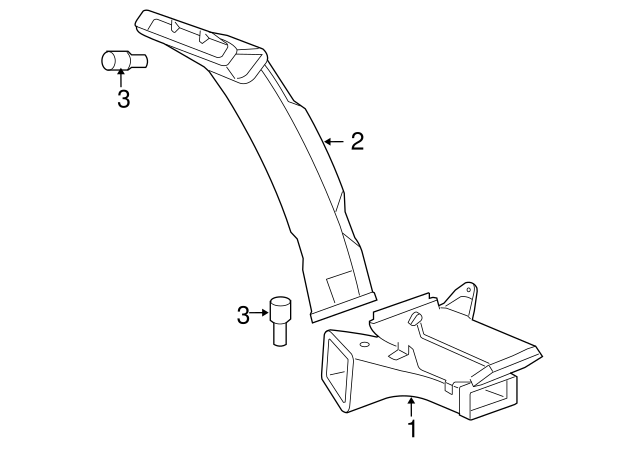 2007-2014 GM Air Distributor 15864151 | GMPartsDirect.com