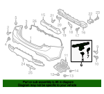 86613-H9200 - Side Bracket 2018-2020 Kia Rio | Kia.Parts Store