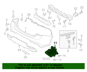 86692-H9200 - Under Cover 2018 Kia Rio | Kia.Parts Store