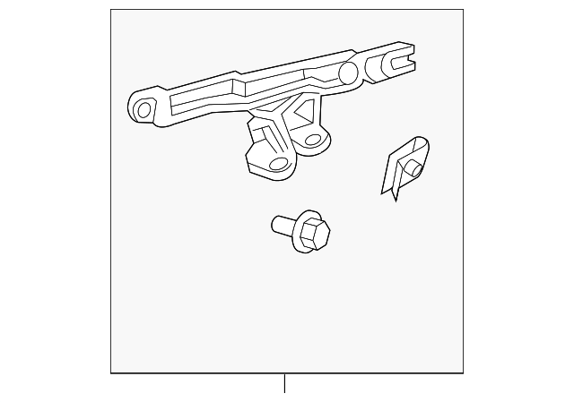 86613-H9200 - Side Bracket 2018-2020 Kia Rio | Kia.Parts Store