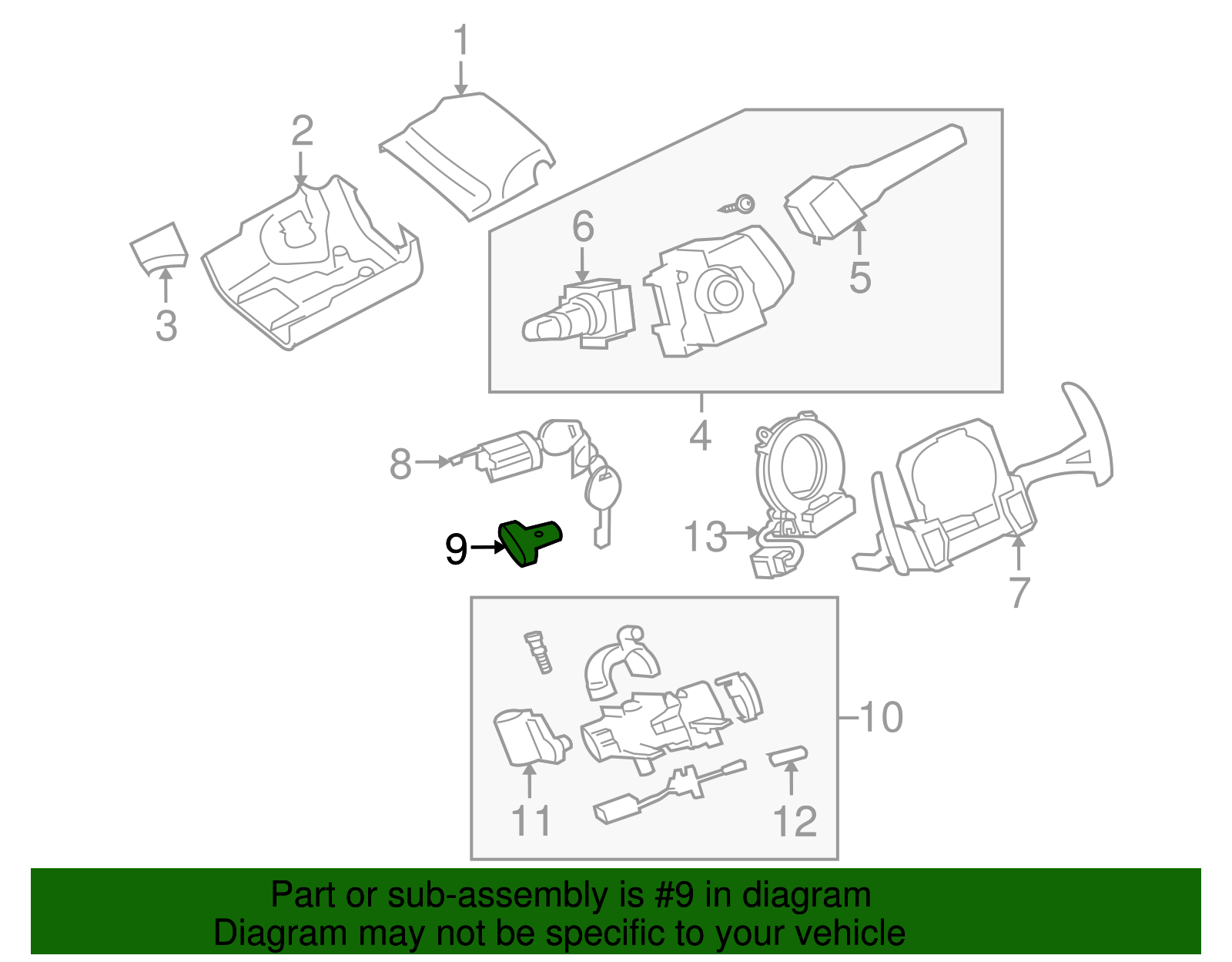 4408A031 - Power Switch 2007-2017 Mitsubishi | Mitsubishi Motors Store