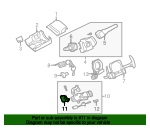 2002-2017 Mitsubishi Ignition Switch mn113754 | Mitsubishi Parts Warehouse