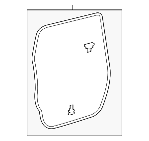 2007-2021 Toyota Tundra Surround Weather-Strip 67871-0C050 | Toyota ...