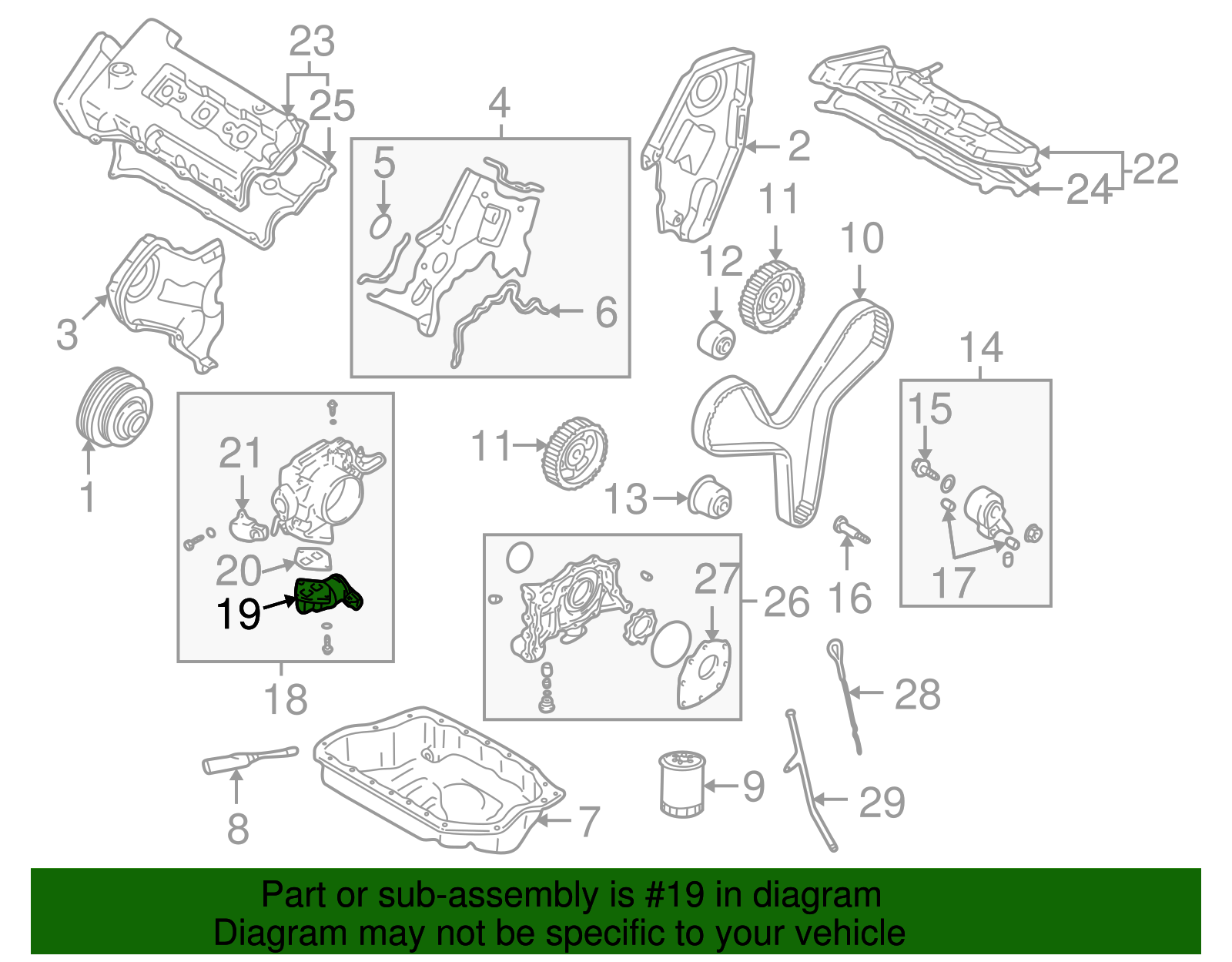 KLG4-20-660 - Fuel Injection Idle Air Control Valve 1998-2002 Mazda ...