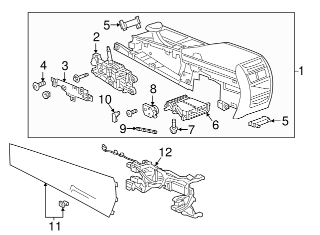84125871 GM HVAC Blend Door Link | GM Parts Store