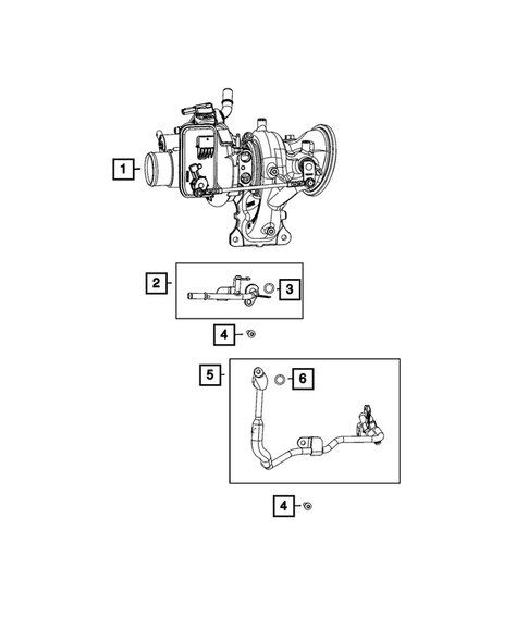 Turbo Charger Cooling System for 2024 Jeep Wrangler | Mopar eStore