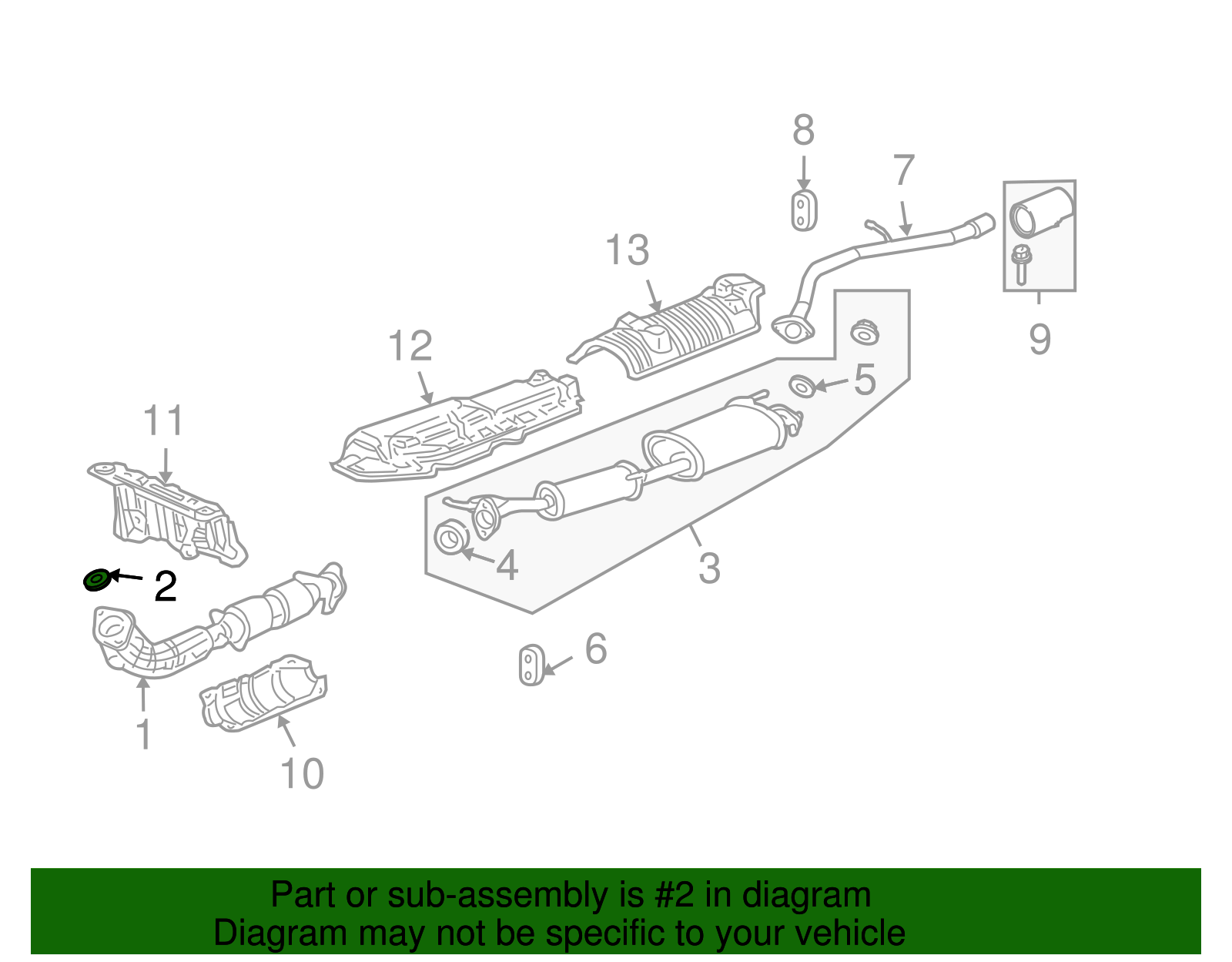 2003-2011 Honda Exhaust Pipe To Manifold Gasket 18229-S6M-003 | Cheaper ...