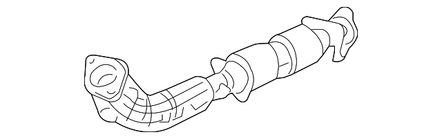 18160-PZD-A00 - Catalytic Converter - 2003-2004 Honda Element | Genuine ...