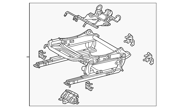 2021-2024 Toyota Sienna 2021-2024 Toyota Sienna - Seat Adjuster 71610 ...